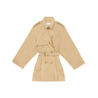 Isabel Marant Franny Coat - - Coats - Damen - Beige - S