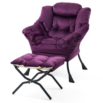 STILVORA Stilvora Silla De Oficina Ergon&oacute;mica Con Reposapi&eacute;s Y Soporte Lumbar De Aire, Cuero, Negro