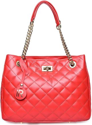 Isabella Rhea Rot Rindsledertasche