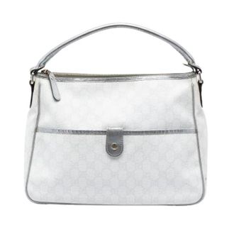 Gucci Pre-owned Canvas Shoulder Bag - - Pre-owned - Damen - Wei&szlig; - ONE SIZE