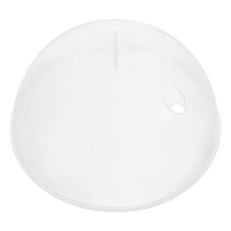 PartyKindom Mehrzweck Eierd&auml;mpferdeckel Transparenter Ersatzdeckel aus Robustem Kunststoff Wiederverwendbar &Oslash; 15cm Passend f&uuml;r Eierkocher zum D&auml;mpfen und Kochen