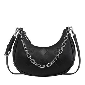 MCM Hobo Bags - Aren Lthr Hobo Sml Bk - Gr. unisize - in Schwarz - f&uuml;r Damen
