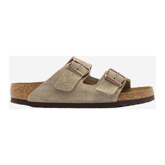 Birkenstock Homme, Chaussures, Beige, Taille: 45 EU Arizona Soft Footbed Narrow Fit