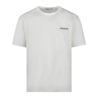 Premiata Logo Grafik T-Shirt - - Tops - Herren - Wei&szlig; - XL