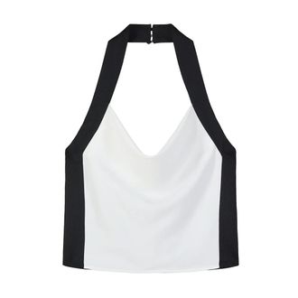 Patrizia Pepe Halter Top - - Tops - Damen - Mehrfarbig - M