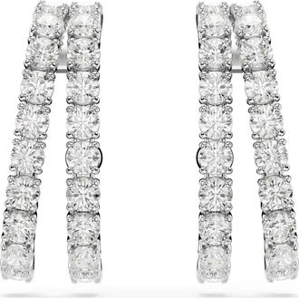 Swarovski Femme, Accessoires, Gris, Taille: ONE Size Matrix Ear Cuffs