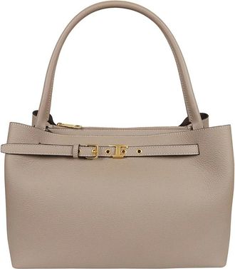 Tod's Femme, Sacs, Brun, Taille: ONE Size T-Timeless Bag