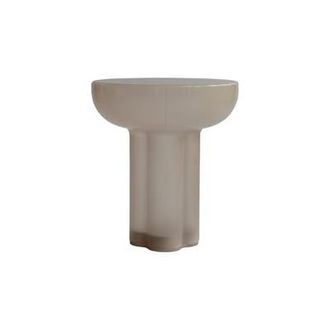 101 Copenhagen Table dappoint Crown - Gris - Verre soufflé bouche - Designer Tommy Hyldahl