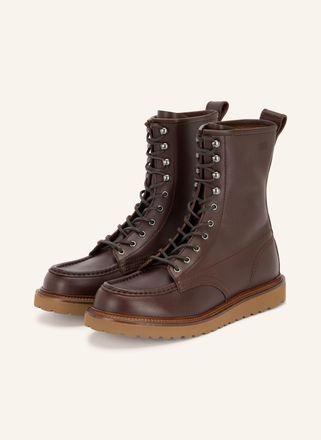 HUGO BOSS Schn&uuml;rboots Keaton braun