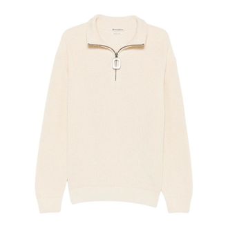 J.W.Anderson Homme, Pulls, Blanc, Taille: XL Pull &agrave; col roul&eacute;