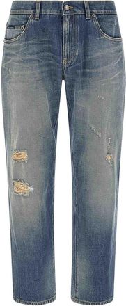 Dolce & Gabbana Jean Droit - Bleu
