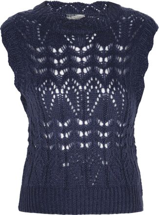 Dreimaster Dreimaster Pullunder Frauen Marine