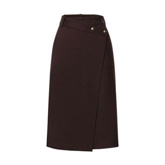 Pinko Pinko, Femme, Jupes, Brun, Taille: 36 FR Pinko Jupes