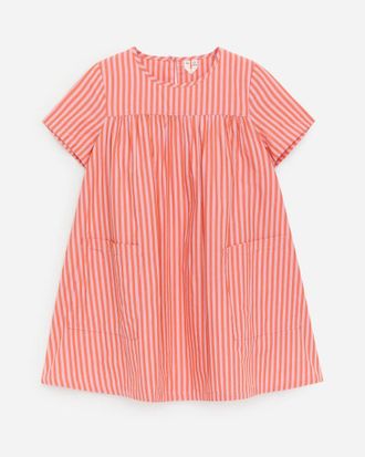 Arket Baumwollkleid -Orange