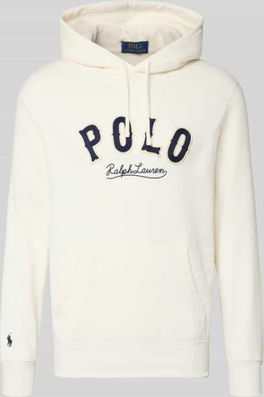 Polo Ralph Lauren Hoodie mit Label-Stitching und K&auml;nguru-Tasche
