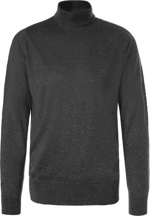 Cipriani Herren Stehkragenpullover grau unifarben