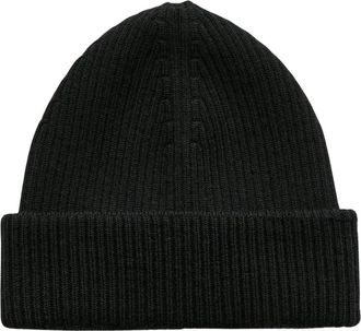 Our Legacy unisex, Accessoires, Noir, Taille: ONE Size Bonnet Tricoté dans un Style Classique