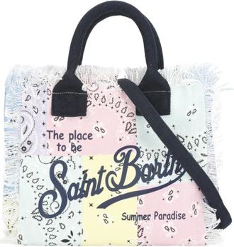 MC2 Saint Barth Femme, Sacs, Multicolore, Taille: ONE Size Colette Canvas Handbag