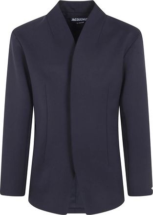 Jacquemus Homme, Vestes, Bleu, Taille: M La Veste Bastide Blazer