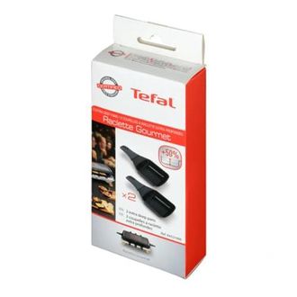 T-fal Lot de 2 coupelles carr&eacute;es Raclette, gril, Wok XA521000 TEFAL