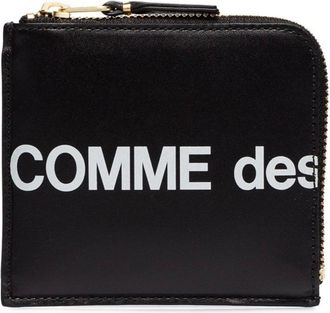 Comme Des Gar&ccedil;ons Homme, Accessoires, Noir, Taille: ONE Size Huge Logo Wallet