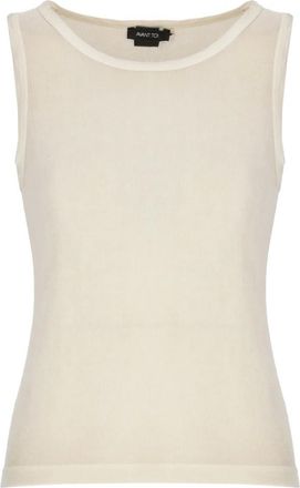 Avant Toi Femme, Tops, Beige, Taille: 38 FR Top M&eacute;lange de Soie