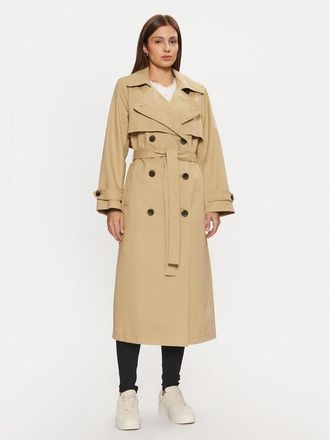 Tommy Jeans Tenchcoat DW0DW20280 Beige Regular Fit
