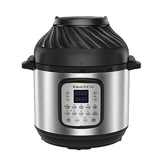 Instant Pot Duo Crisp + Heißluftfritteuse 11-in-1 Elektro-Multikocher 5.7 L - Schnellkochtopf, Luftfritteuse, Schongarer, Dampfgarer, Dehydrator mit Grill, Warmha