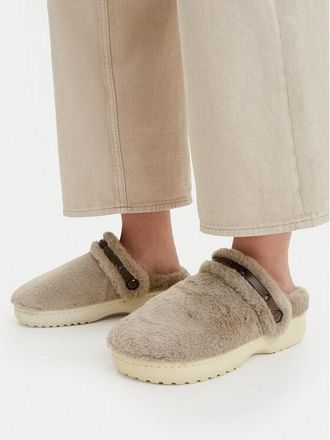 Crocs Hausschuhe Classic Unfurgettable Clog 211116 Beige