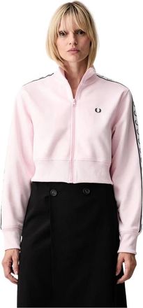Fred Perry Damen, Sweatshirts & Hoodies, Rosa, XSGr&ouml;&szlig;e