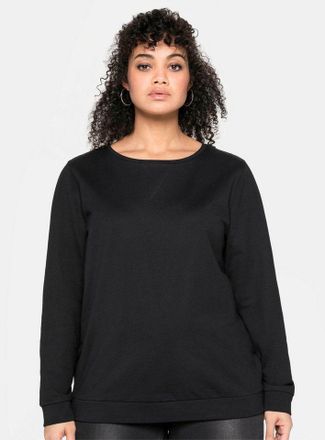 Sheego Sweater Sweatshirt Langarm