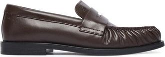 Calvin Klein Slipper Round Loafer Lth HW0HW03126 Dunkelbraun