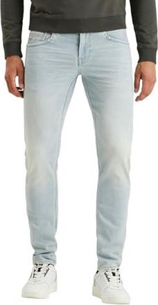 PME Legend Jean pour homme TAILWHEEL - Taille basse - Coupe slim - Gris bleu W29-W40, Sls Soft Light Shade, 36W / 32L