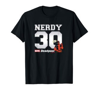 MARVEL Deadpool Nerdy 30 Anniversary T-Shirt