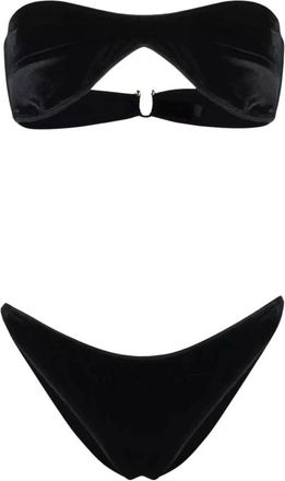 Reina Olga Femme, Maillots de bain, Noir, Taille: 42 FR Bikini Velours Katia