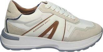 Alexander Smith Homme, Chaussures, Blanc, Taille: 40 EU sneaker Pelle