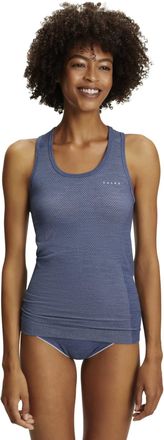 Falke Damen Baselayer-Shirt Wool-Tech Light W S/l Sh Wolle Funktionsmaterial schnelltrocknend 1 St&uuml;ck, Blau Capitain 6751, XL