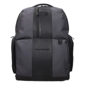 Piquadro unisex, Sacs, Gris, Taille: ONE Size Nylon Backpack