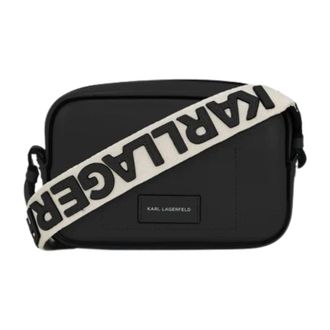 Karl Lagerfeld Femme, Sacs, Noir, Taille: ONE Size Sacoche Appareil Photo Compacte