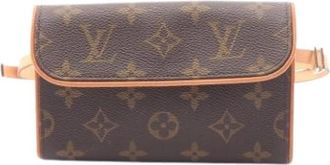 Louis Vuitton Sac Banane en Toile Pre-owned - Femme - Pre-owned - Brun - Taille: ONE Size