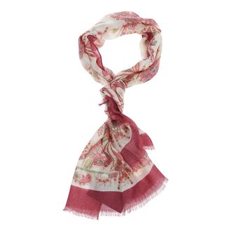 Etro Seidenschal mit Blumenmuster - - Accessories - Damen - Mehrfarbig - ONE SIZE