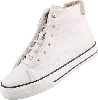 Mustang Jeans Damen High-Top Sneaker Wei&szlig; EU 40