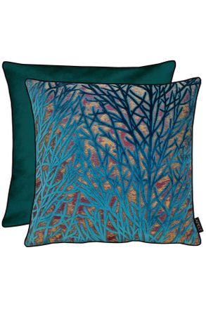 Apelt Kissenh&uuml;lle, Petrol, Textil, Abstraktes, 46x46 cm, Oeko-Tex Standard 100, Wohntextilien, Bez&uuml;ge, Kissenbez&uuml;ge