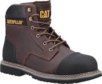 CAT Caterpillar CAT Chaussures de sécurité Powerplant S3 pour homme, marron, 42 EU