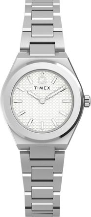 Timex Uhr - Quarz-Analoguhr Q Timex Continental Mini - Gr. unisize - in Silber - f&uuml;r Damen