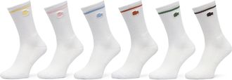Lacoste Lange Socken Lacoste RA9188 Wei&szlig;