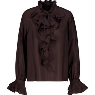 Monari Elegante Bluse - - Blouses & Shirts - Damen - Braun - 3XL