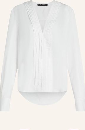 Karl Lagerfeld Bluse Kl Studio weiss