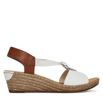 Rieker Sandalen Rieker 624H6-81 Wei&szlig;