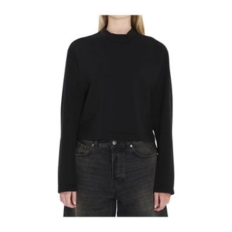 Moncler Ee72 Sweatshirt - - Sweatshirts & Hoodies - Damen - Schwarzk - XS